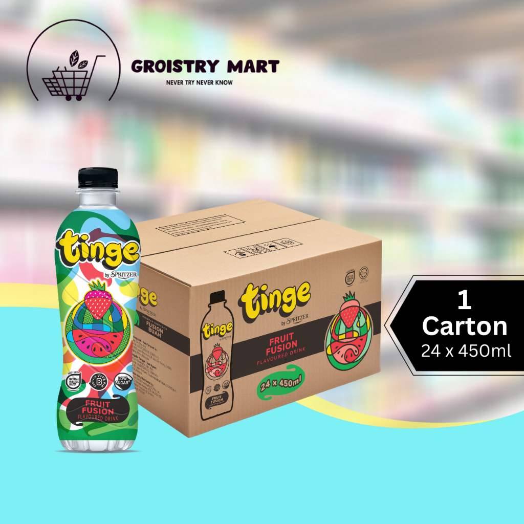 Spritzer Tinge Fruit Fusion ( 24 x 450ml ) 1 Carton [Klang Valley ...