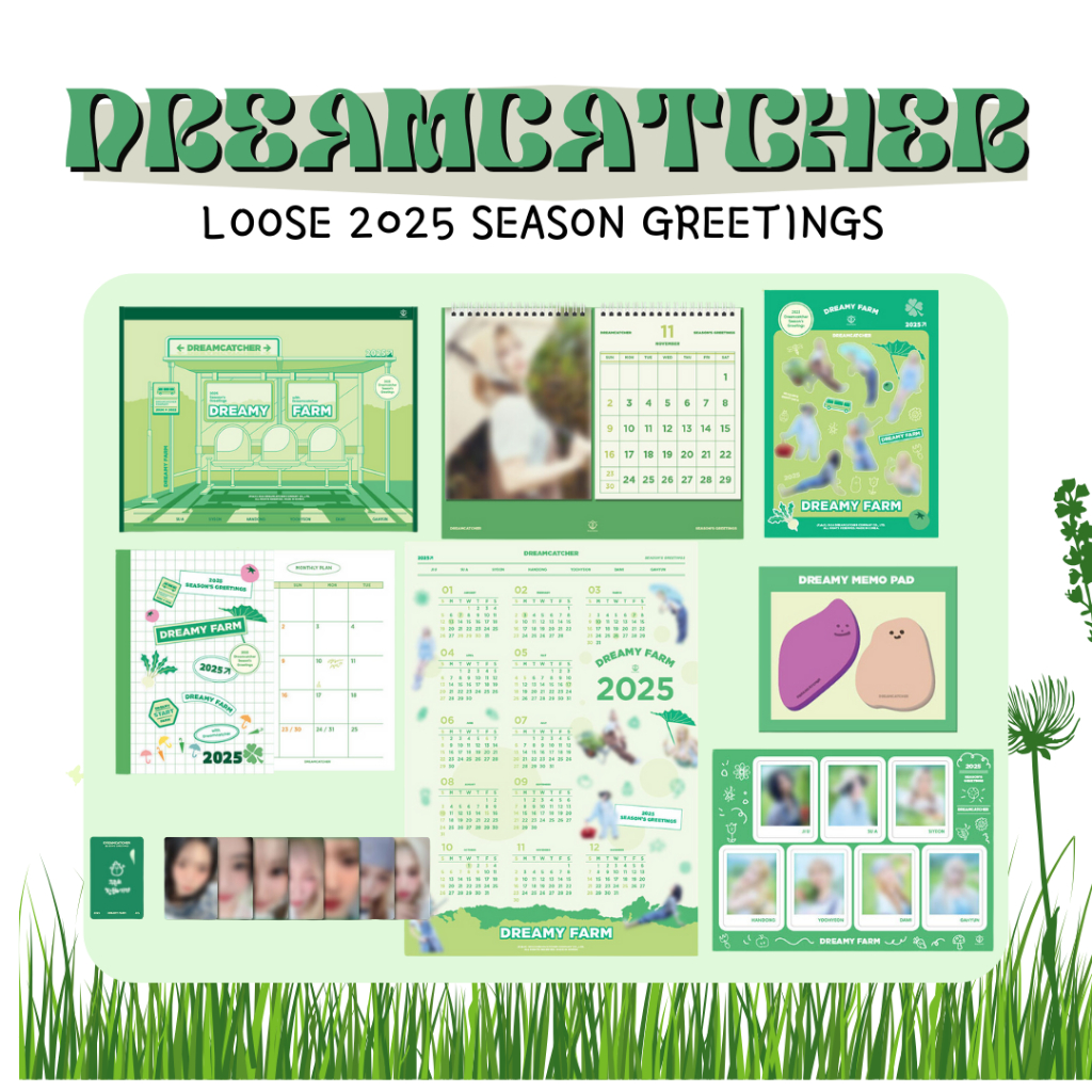 (LOOSE) DREAMCATCHER 2025 SEASON GREETING - DREAMY FARM VER. (PRE-ORDER ...