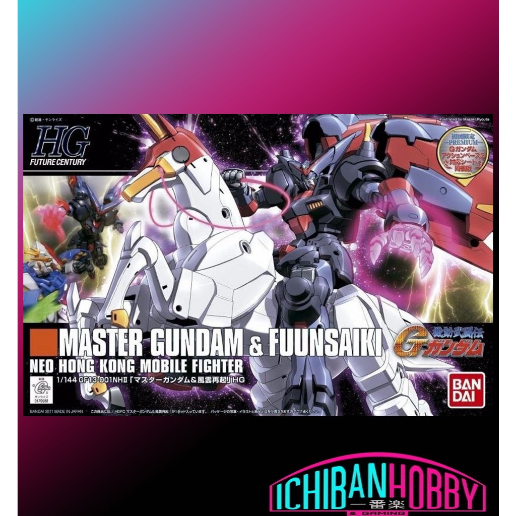 (READY STOCK) BANDAI HG 1/144 Master Gundam & Fuunsaiki | Shopee Malaysia