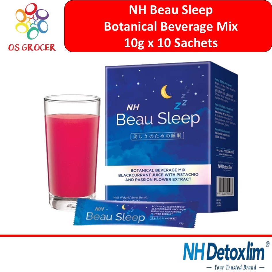 💢 NH Beau Sleep Botanical Beverage Mix Drinks 10g x 10 Sachets | Shopee Malaysia
