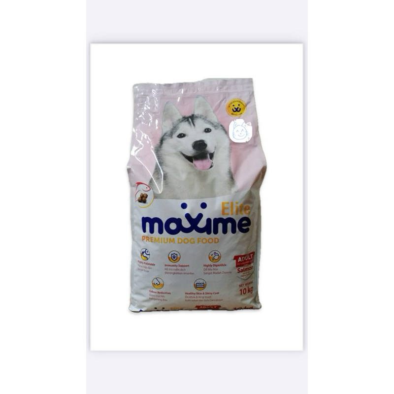 MAXIME ELITE DOG FOOD SALMON 10KG | Shopee Malaysia