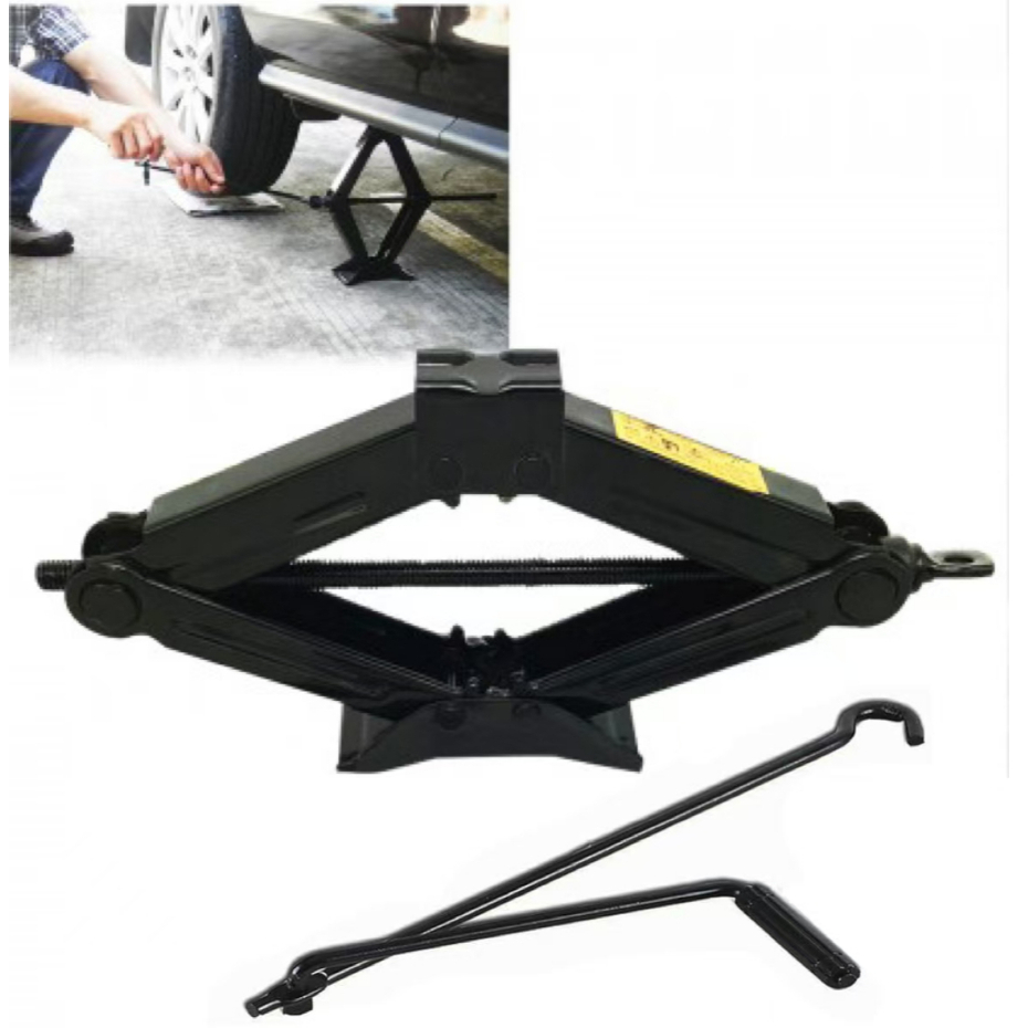 1 / 1.5 TON SCISSOR CAR JACK Tayar With Handle Heavy Duty Tool Tyre ...