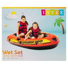 INTEX 200 DUO INFLATABLE RUBBER ROWING BOAT FOR KIDS | Shopee Malaysia