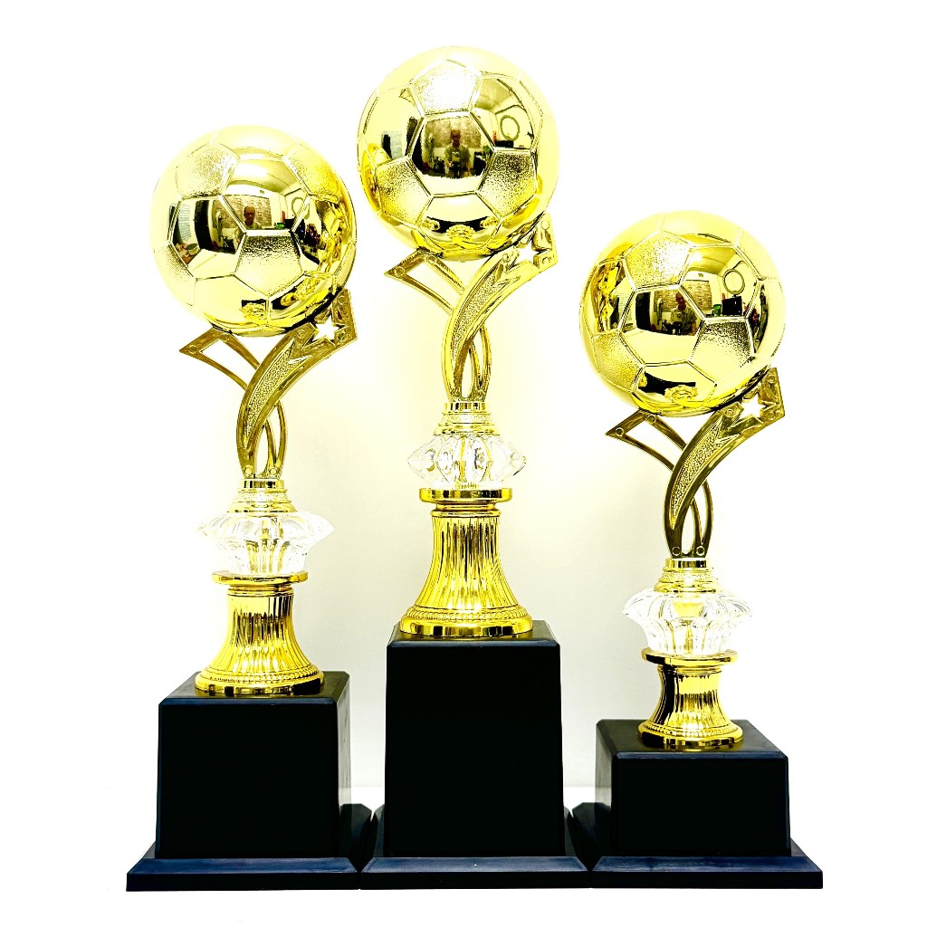 CT0604F Trofi Bola Sepak bersama Tapak Berat Exclusive Plastic Trophy ...