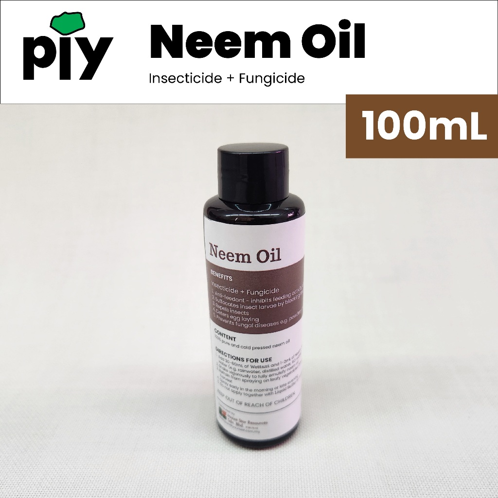 [100mL conc.] Neem Oil 苦楝油 for pest control | Shopee Malaysia