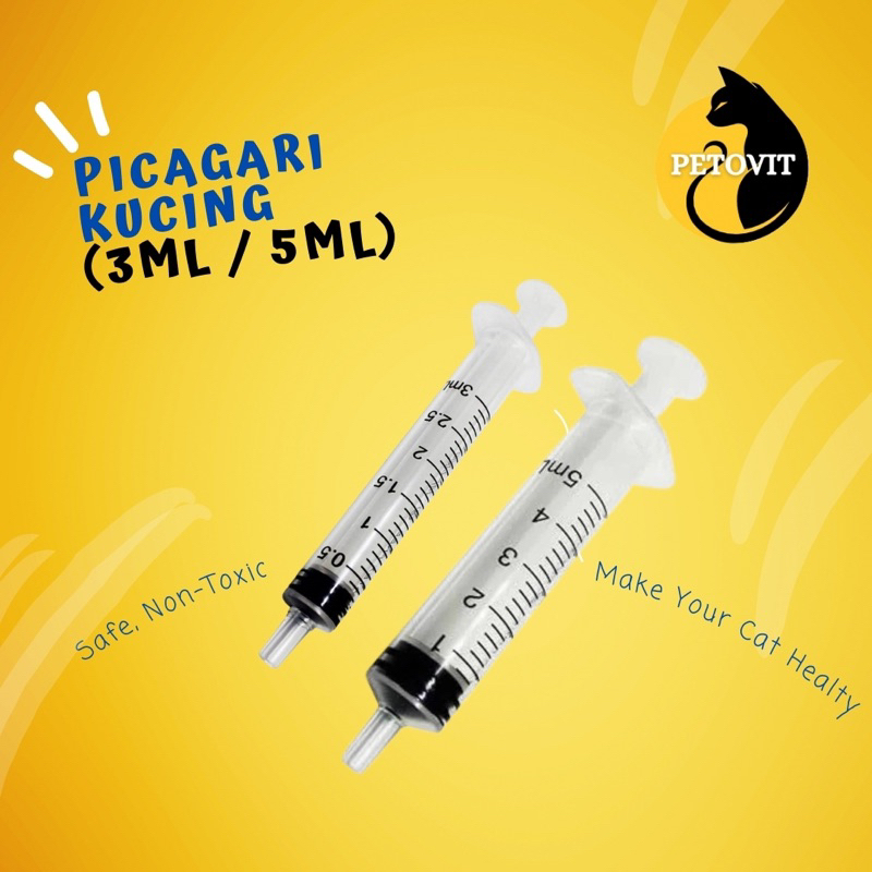 Picagari Kucing Cat Syringe 3ml 5ml | Shopee Malaysia