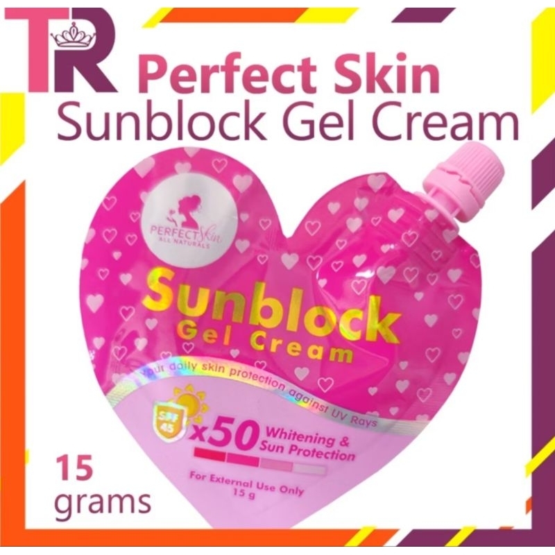 Perfect Skin Sunblock Cream 15g | Shopee Malaysia