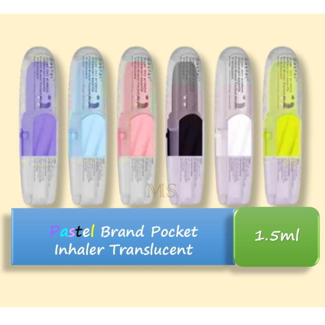 Pastel Brand Pocket Inhaler Translucent Thailand-portable type/hand ...