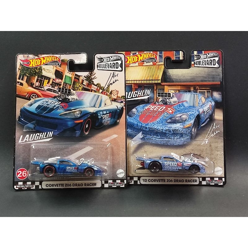 HOT WHEELS BOULEVARD CORVETTE Z06 DRAG RACER | Shopee Malaysia
