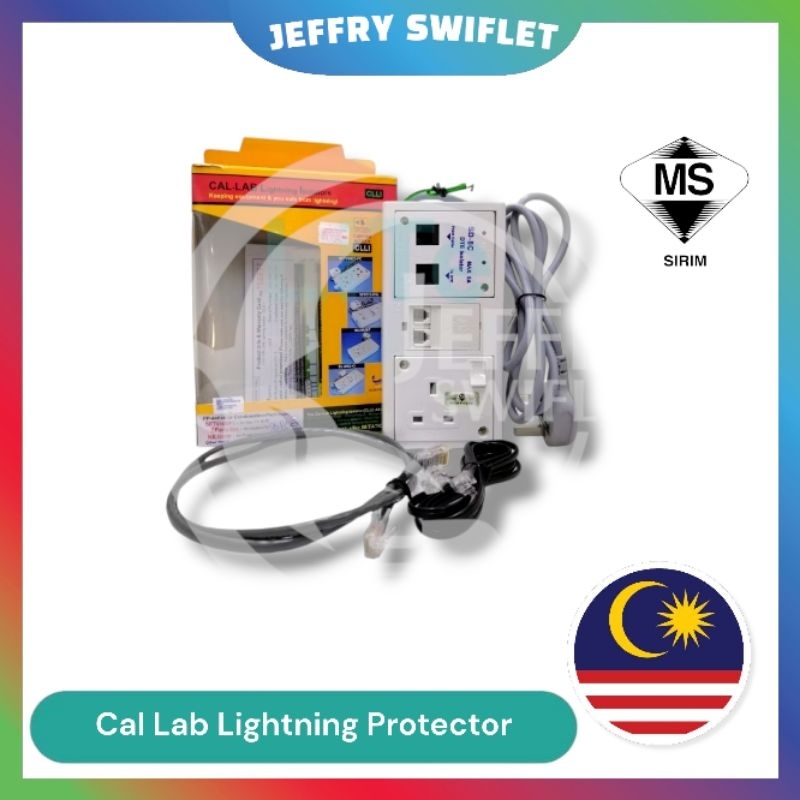 Cal Lab Lightning Isolator Anti Kilat Buatan Malaysia Cal Lab Lightning ...