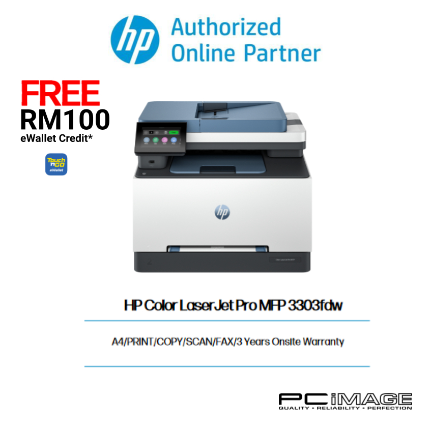 HP Color LaserJet Pro MFP 3303fdw A4 Color Laser Multifunction Printer ...