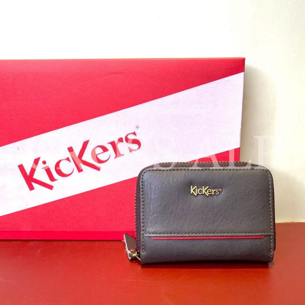 Kickers Card Holder Full Zip Short Purse Wallet Original Genuine ...