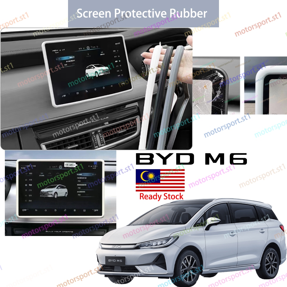 [READY STOCK]BYD M6 Screen Cover Protective Soft Rubber Soft Anti ...