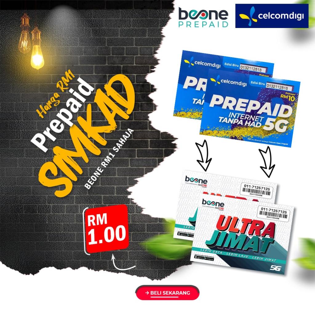 🔥 Free Gift Simkad 2025 🔥 Celcom Prepaid Tukar Beone | UNLIMITED ...