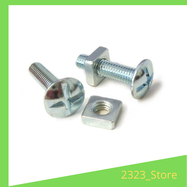 Skru Rak Besi Lubang Roofing Bolt and Nut (1/4'' x 1/2'') / Screw Bolts ...