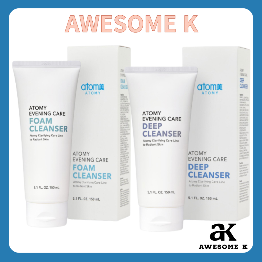 Atomy Cleanser Evening Care- Foam and Deep 150ml | Shopee Malaysia