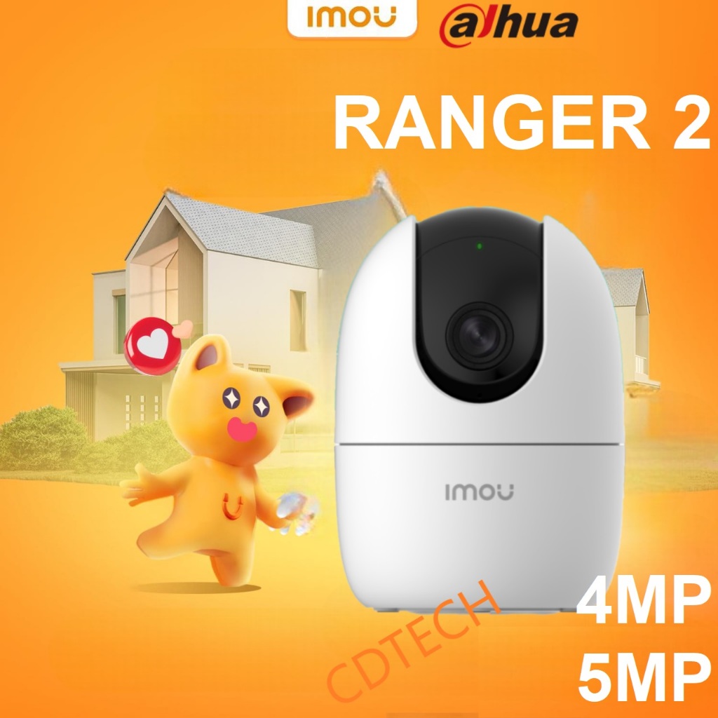 Imou Dahua Ranger 2 3MP 5MP 2K 360 Wireless IP Camera AI Human ...