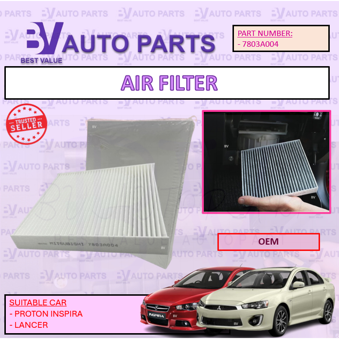 💫MALAYSIA RAEDY STOCK💫PROTON INSPIRA LANCER CABIN AIR FILTER AIR ...