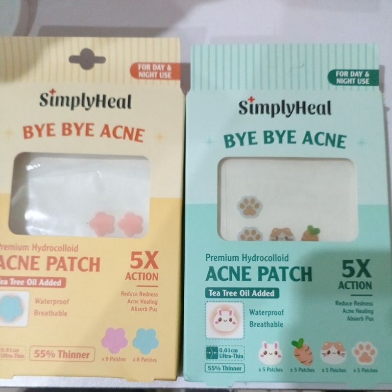 simply heal bye bye acne patch (price for both) | Shopee Malaysia