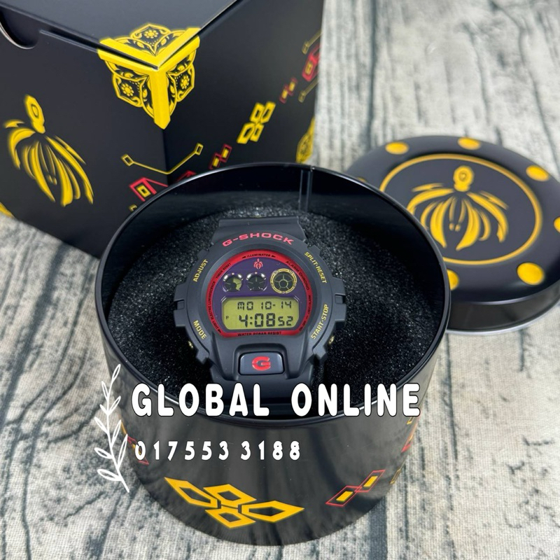 JAPAN SET 100% ORIGINAL CASIO G-SHOCK X DW-6900B MONSTER STRIKE 2024 ...