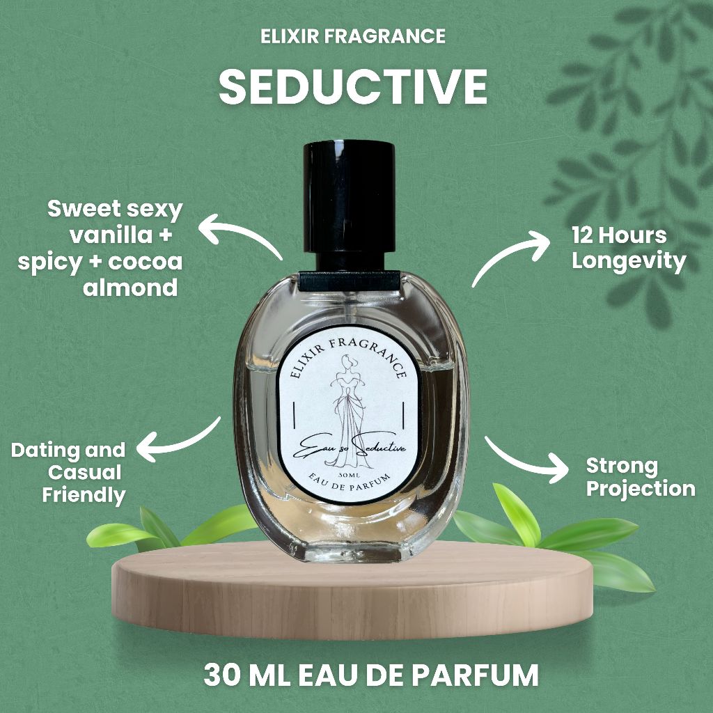 Elixir SEDUCTIVE for women perfume EDP | Shopee Malaysia
