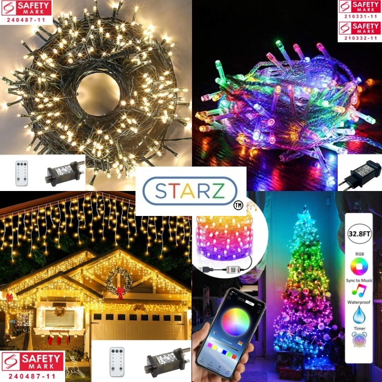 STARZ - Assorted Models - Led Fairy String Lights for Christmas Trees ...