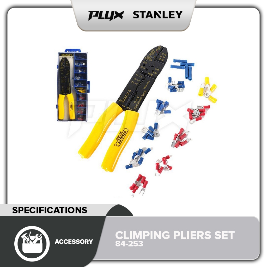STANLEY 84-253 9 Inch 230mm Crimping Pliers Set Box Set ( 84253 ...