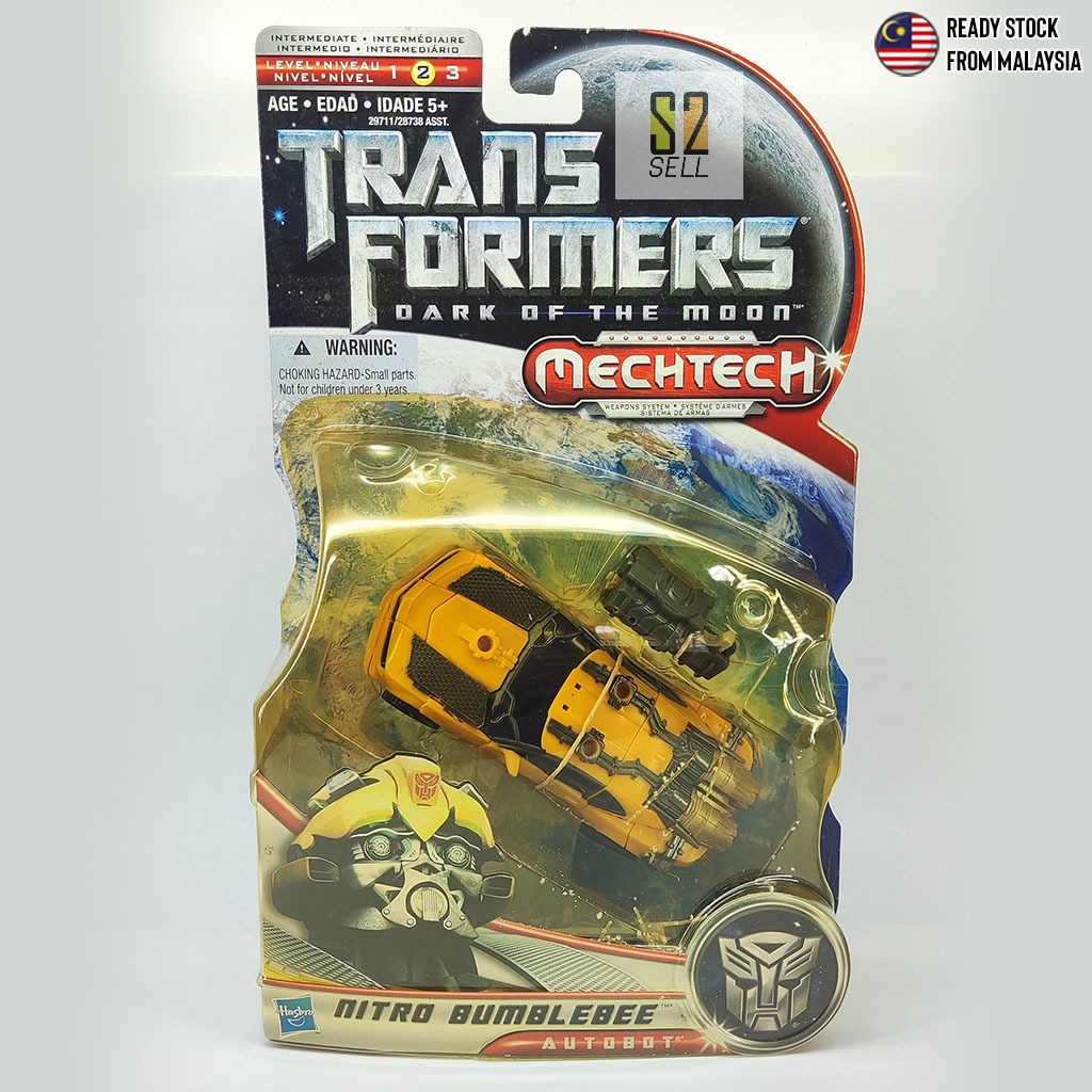 Hasbro Transformers DOTM NITRO Bumblebee Mechtech 2010 Deluxe Class ...