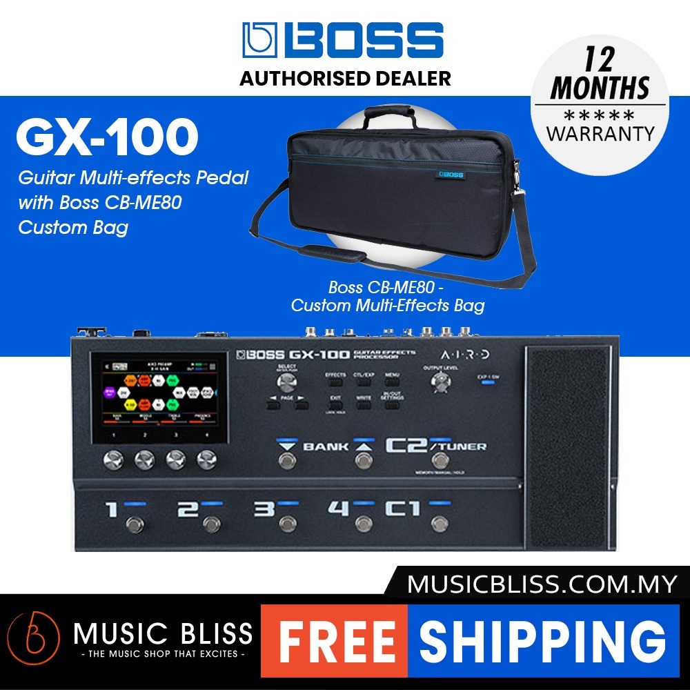 Boss GX-100 Guitar Multi-effects Pedal (GX100) | Shopee Malaysia