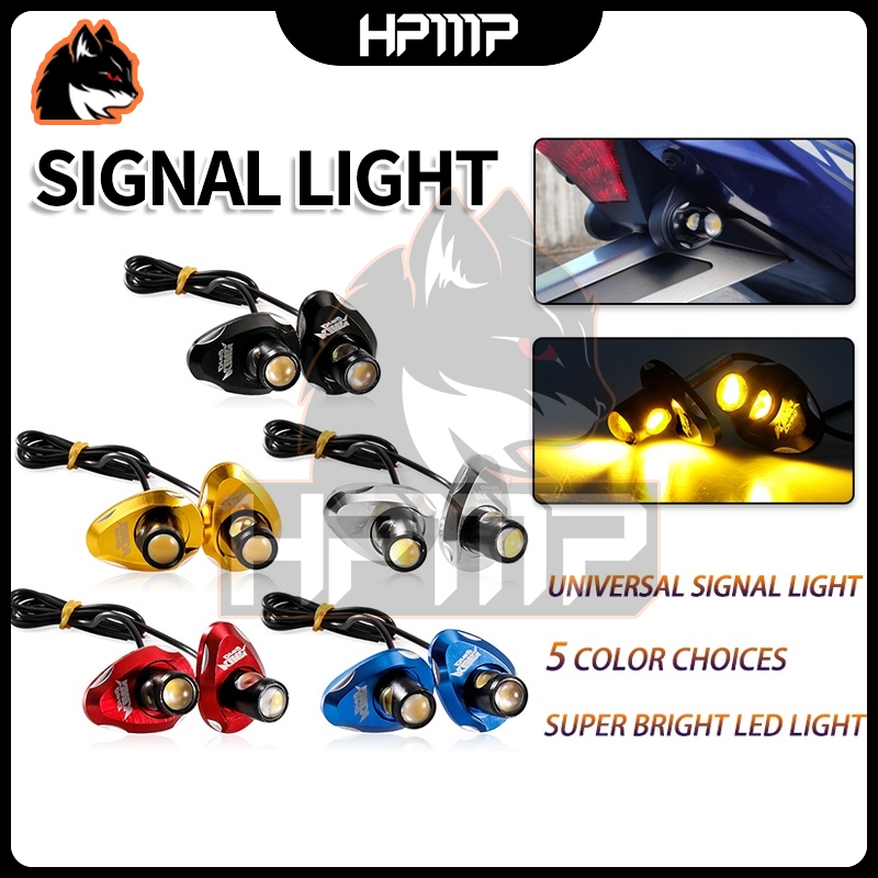 KING DRAG LED SIGNAL MINI Y15ZR LC135 RS150 R25 FZ150 INDICATOR LAMPU ...