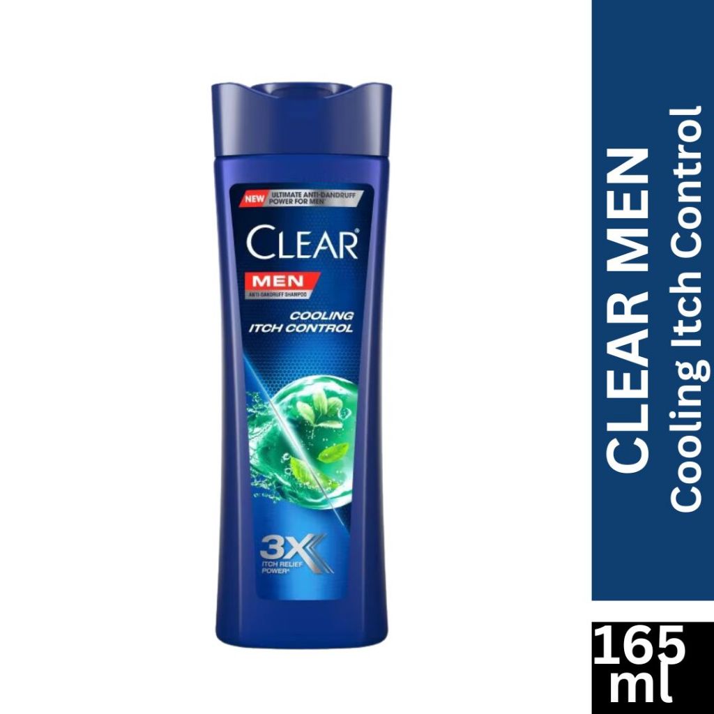 CLEAR MEN Cooling Itch Control Anti-Dandruff Shampoo 165ml | Shopee Malaysia