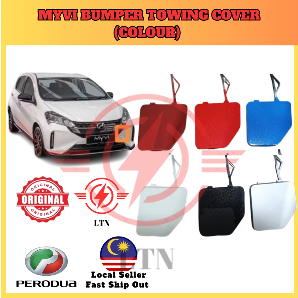 💯 Original Perodua Myvi 2022 Front Bumper Towing Cover /FRONT BUMPER ...