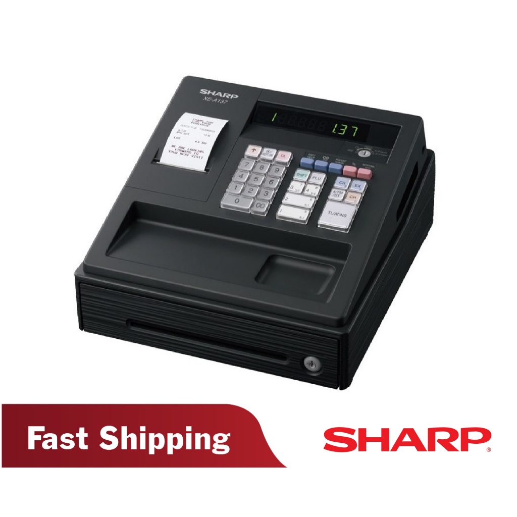 New Model ASHICA ECR-168 Electronic Cash Register With Large LCD ...