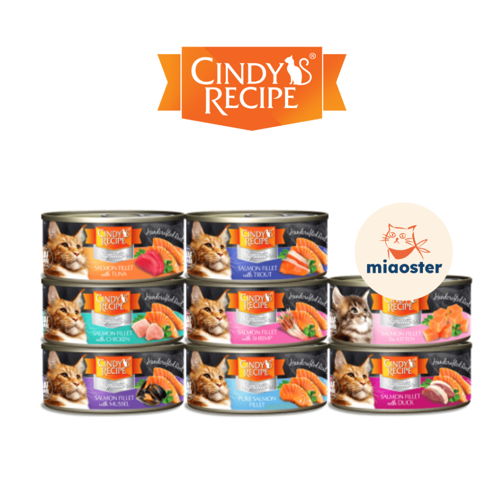 CINDY’S RECIPE Signature Cat Wet Food (Complete & Balanced) (70g ...