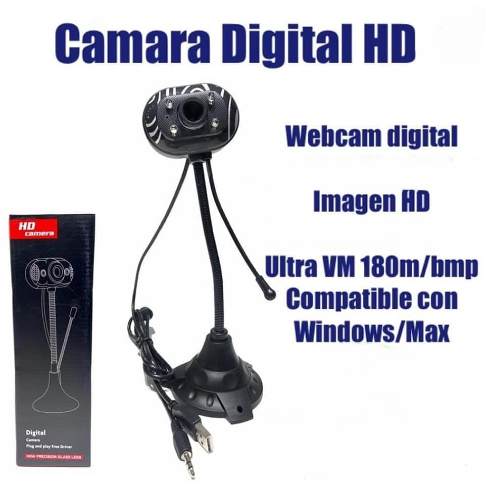 608 (480P) HD Digital Camera Video Call Webcam for Laptop PC Computer ...