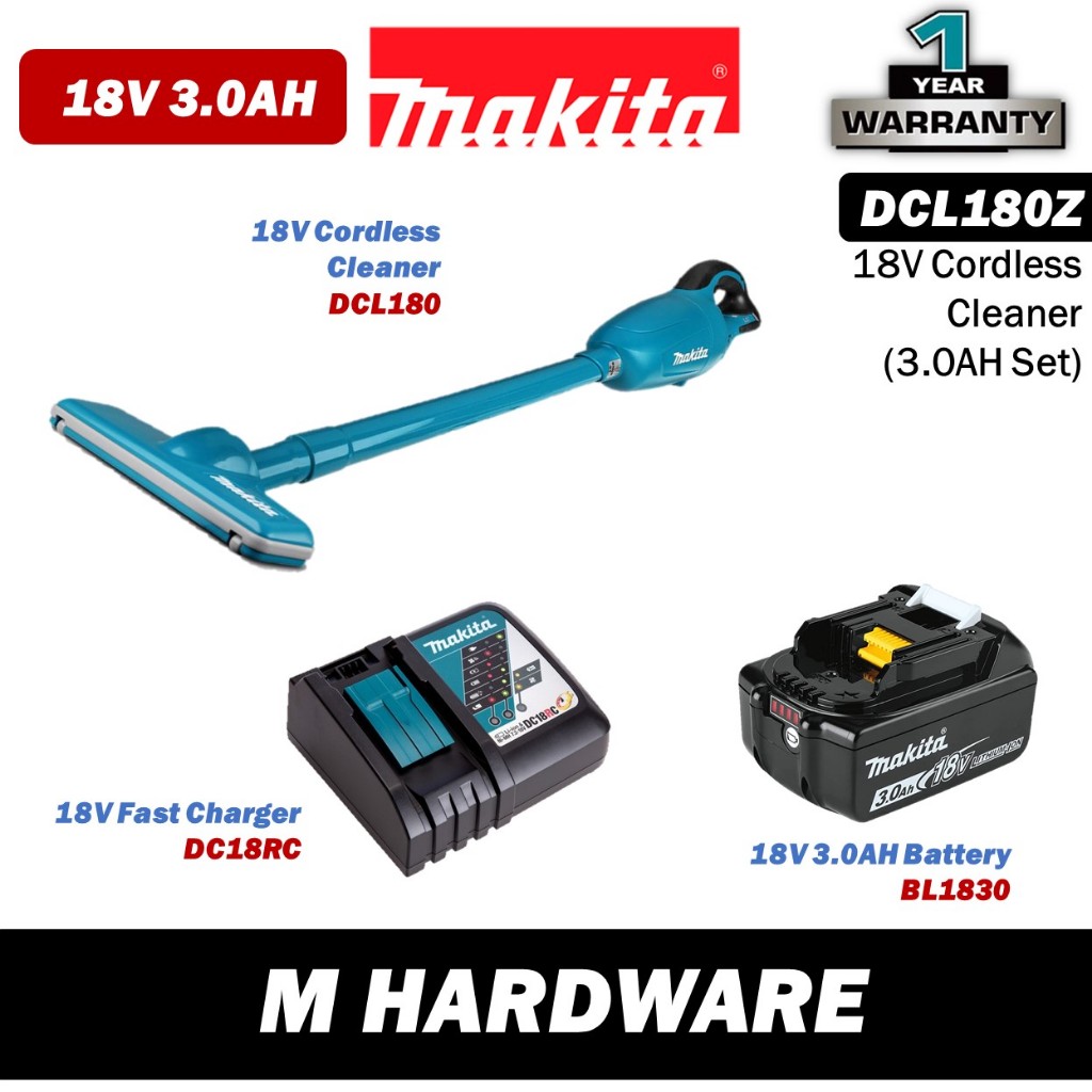 MAKITA Cleaner 18V Cordless DCL180 | Shopee Malaysia