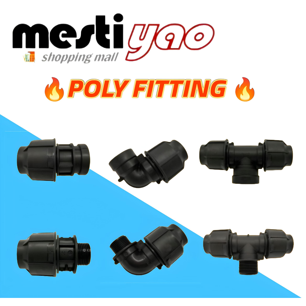 K'Brand HDPE Poly Paip Fitting/Poly Pipe Connector Fitting/FTA/MTA ...