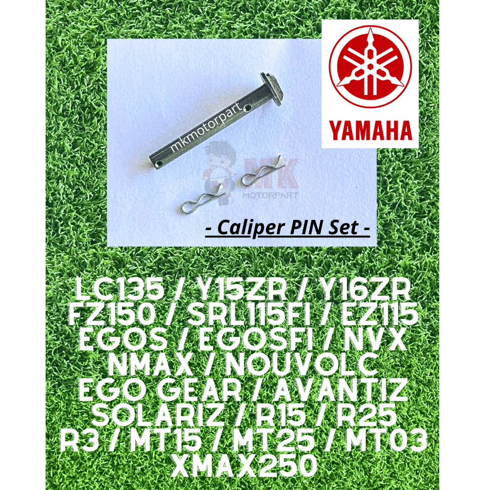 (Set) Caliper Pump PIN Yamaha LC135 Y15zR Y16zR FZ150 SRL115FI EZ115 ...