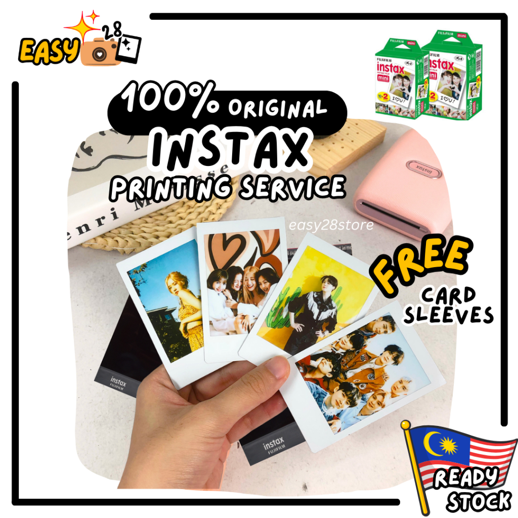 📸 Instax Printing 📸 ORIGINAL Instax Mini Photo Printing Service Free ...