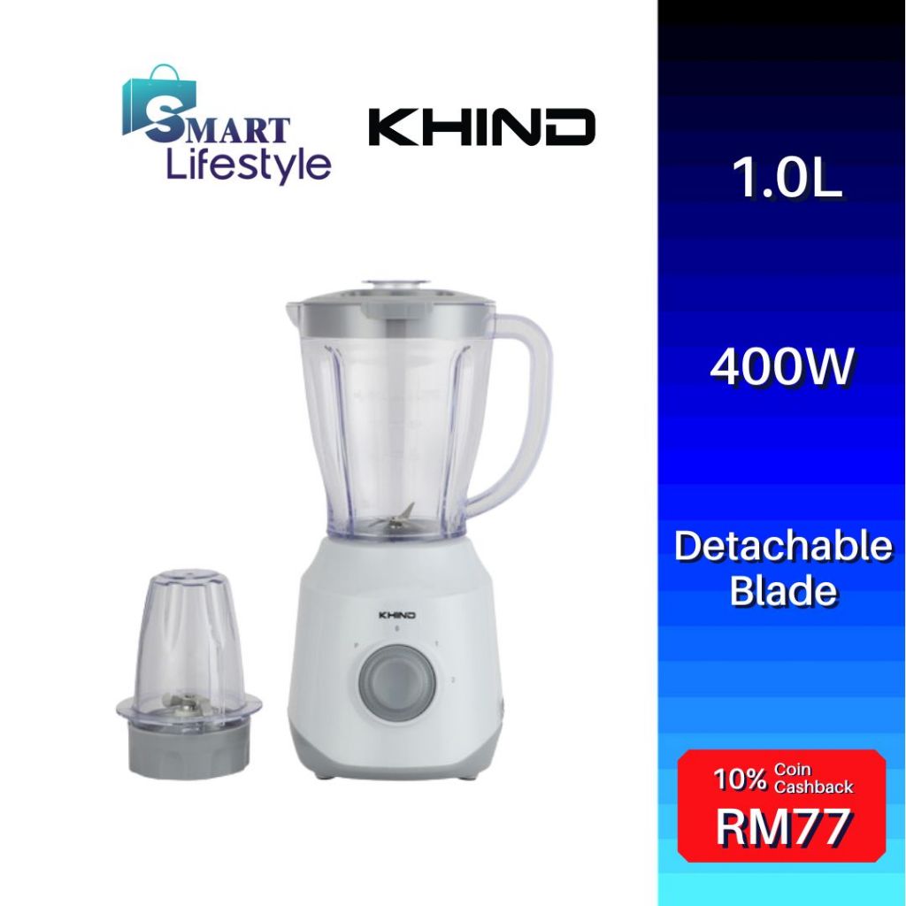 KHIND/SHARP/PENSONIC BLENDER WITH GRINDER BL1020 (1.0L) / EM131BK (1 ...