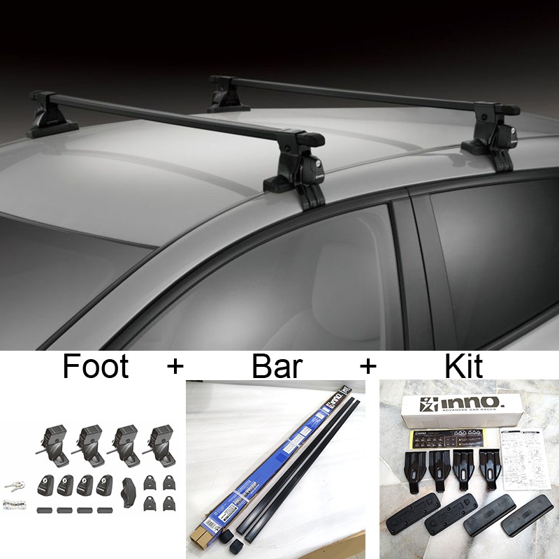 INNO INSUT SQUARE BASE ROOF RACK SET FOR TOYOTA RAIZE/ DAIHATSU ROCKY/ PERODUA ATIVA | Shopee ...