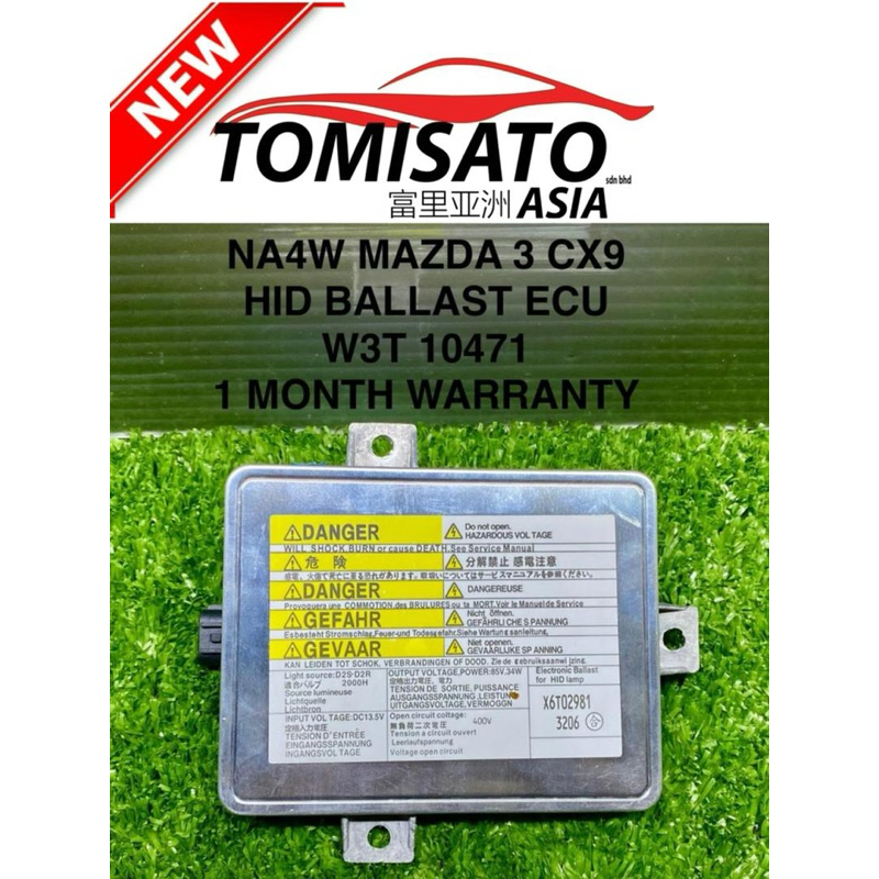 MAZDA 3 NA4W CX9 HID BALLAST ECU W3T10471 | Shopee Malaysia