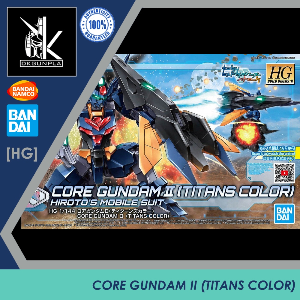 [HG] HGBD R Core Gundam II (Titans Color) | Shopee Malaysia