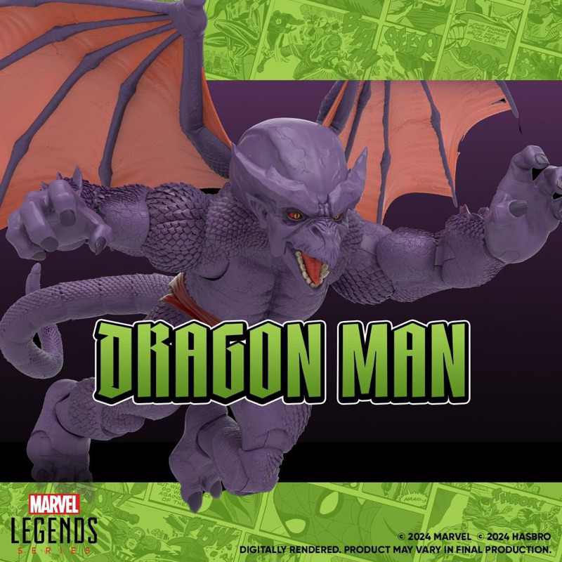 [PO] Marvel Legends Series - Dragon Man Hasbro Pulse | Shopee Malaysia