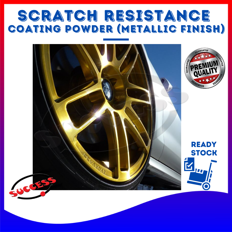 SUCCESS Scratch Resistance METALLIC Finish Epoxy Powder Coating Powder ...