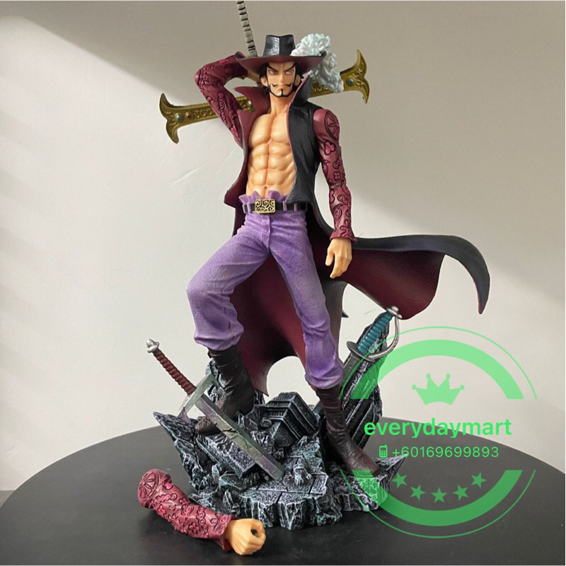 ONE PIECE🔥DRACULE MIHAWK 28cm💥ACTION FIGURE TOYS STATUES💥海贼王LX ...