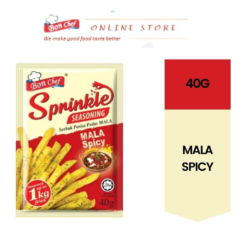40g MALA SPICY Sprinkle Seasoning BonChef | Shopee Malaysia