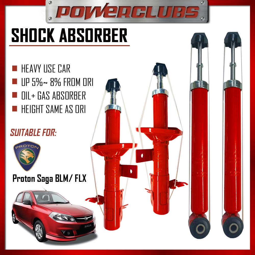 4PCS GAB Absorber Proton Saga BLM FLX (2004-2011) HEAVY DUTY GAS ...