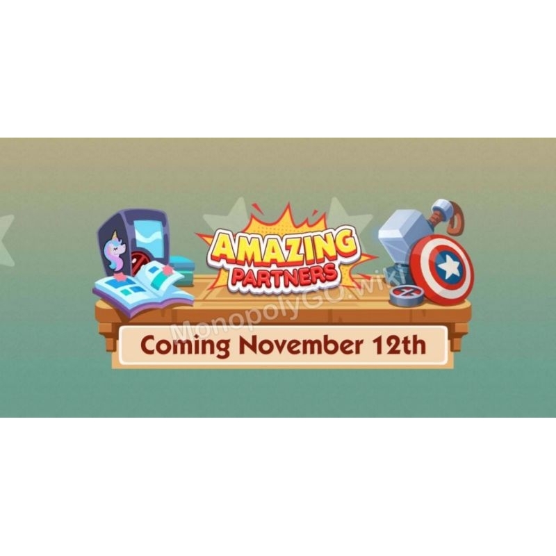 Joki Partner Event Amazing Partner MONOPOLY GO! | Shopee Malaysia