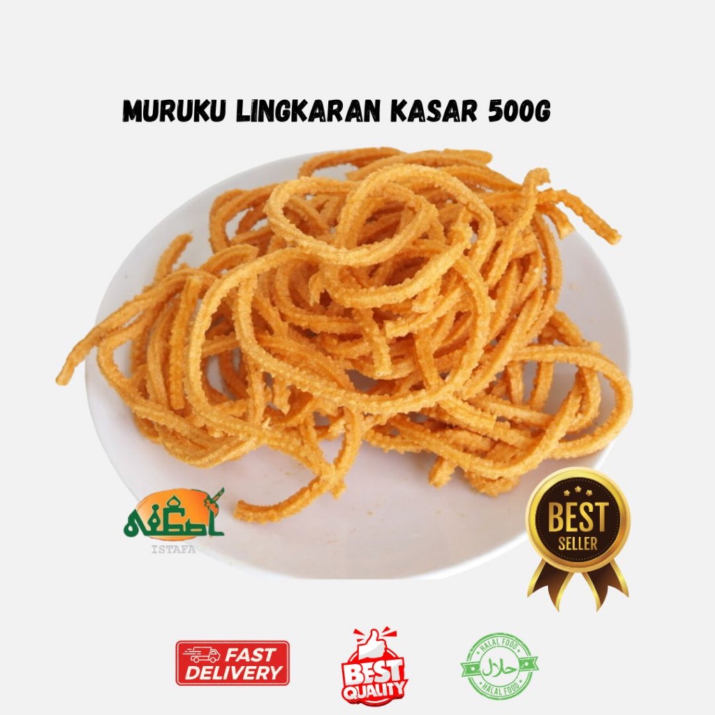 Muruku Lingkaran Kasar 500g [ISTAFA] | Shopee Malaysia
